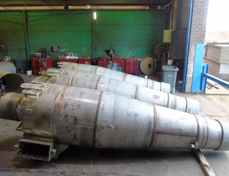 REACTOR AND REGENERATOR CYCLONES – Van Tongeren