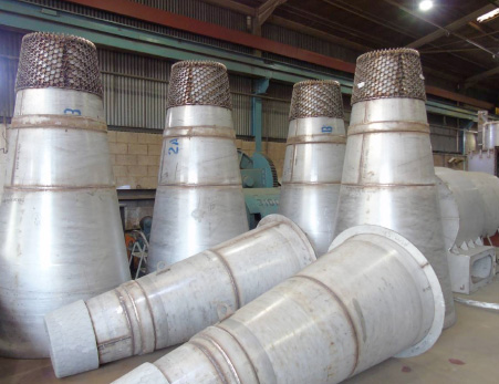 REACTOR AND REGENERATOR CYCLONES – Van Tongeren